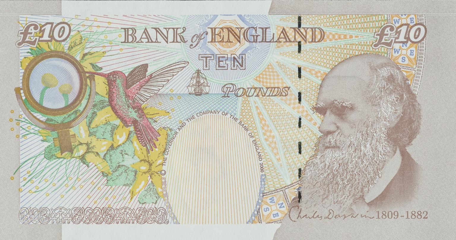Banknote, £10 ten pounds sterling | Science Museum Group Collection