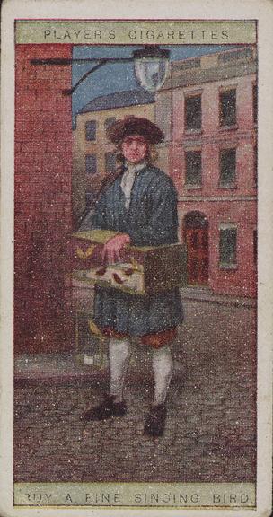 Set of 'Cries of London' cigarette cards, 1916 | Science Museum Group ...