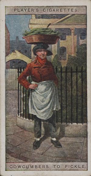 Set of 'Cries of London' cigarette cards, 1916 | Science Museum Group ...