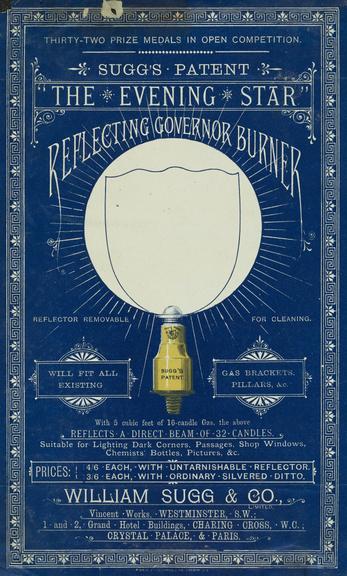 William Sugg & Co. | Science Museum Group Collection
