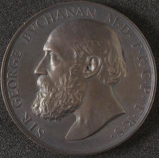 Medal commemorating Sir George Buchanan | Science Museum Group Collection