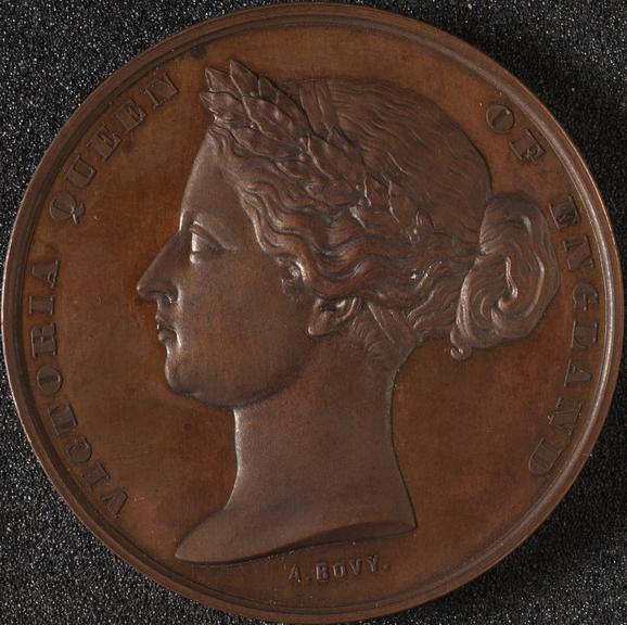 Copper medal to commemorate the Universal Exhibition | Science Museum ...
