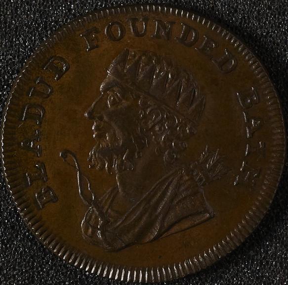 King Bladud, Bath Token | Science Museum Group Collection