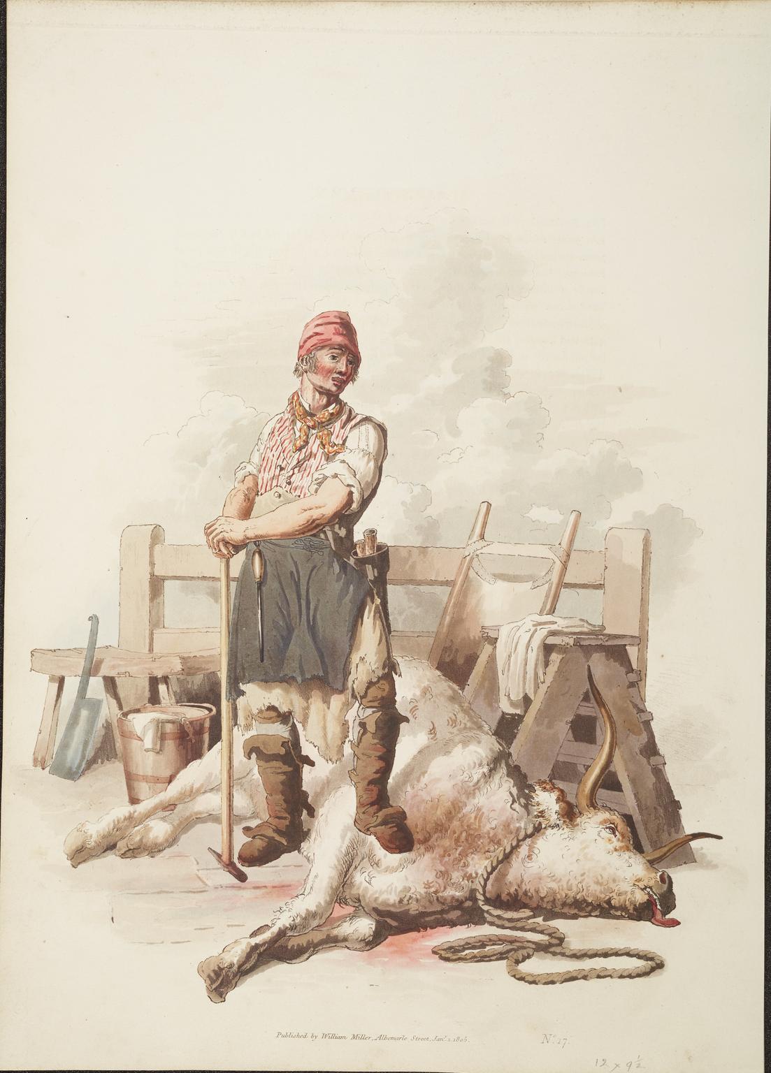 The costume of Great Britain - Slaughter-man | Science Museum Group ...