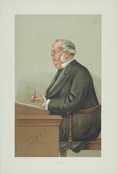 Chromolithograph of Sir William Henry Broadbent | Science Museum Group ...