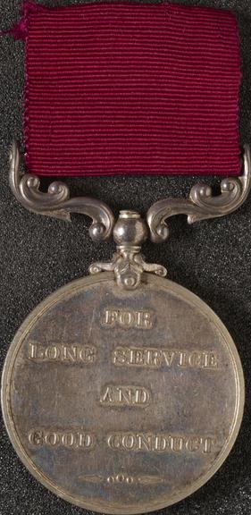 Long and meritous service medal | Science Museum Group Collection