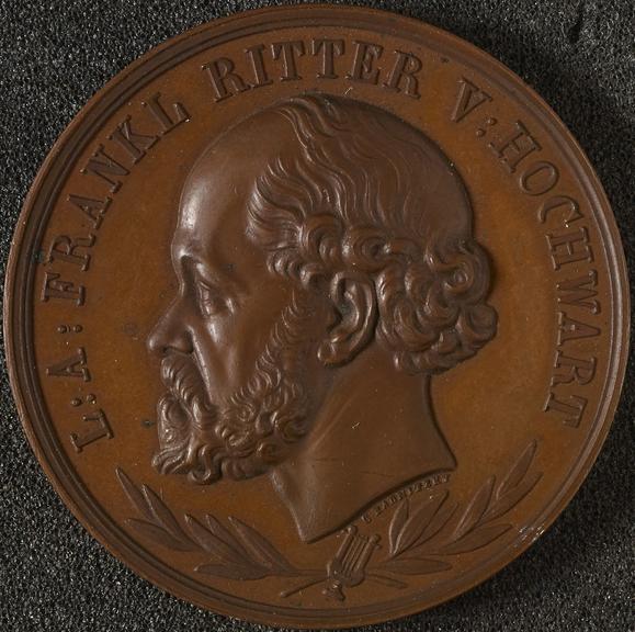 Bronze medal to commemorate L.A. Frankel | Science Museum Group Collection