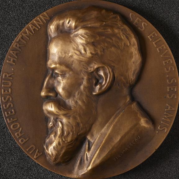 Medal commemorating Henri Hartmann's hospital appointment | Science ...