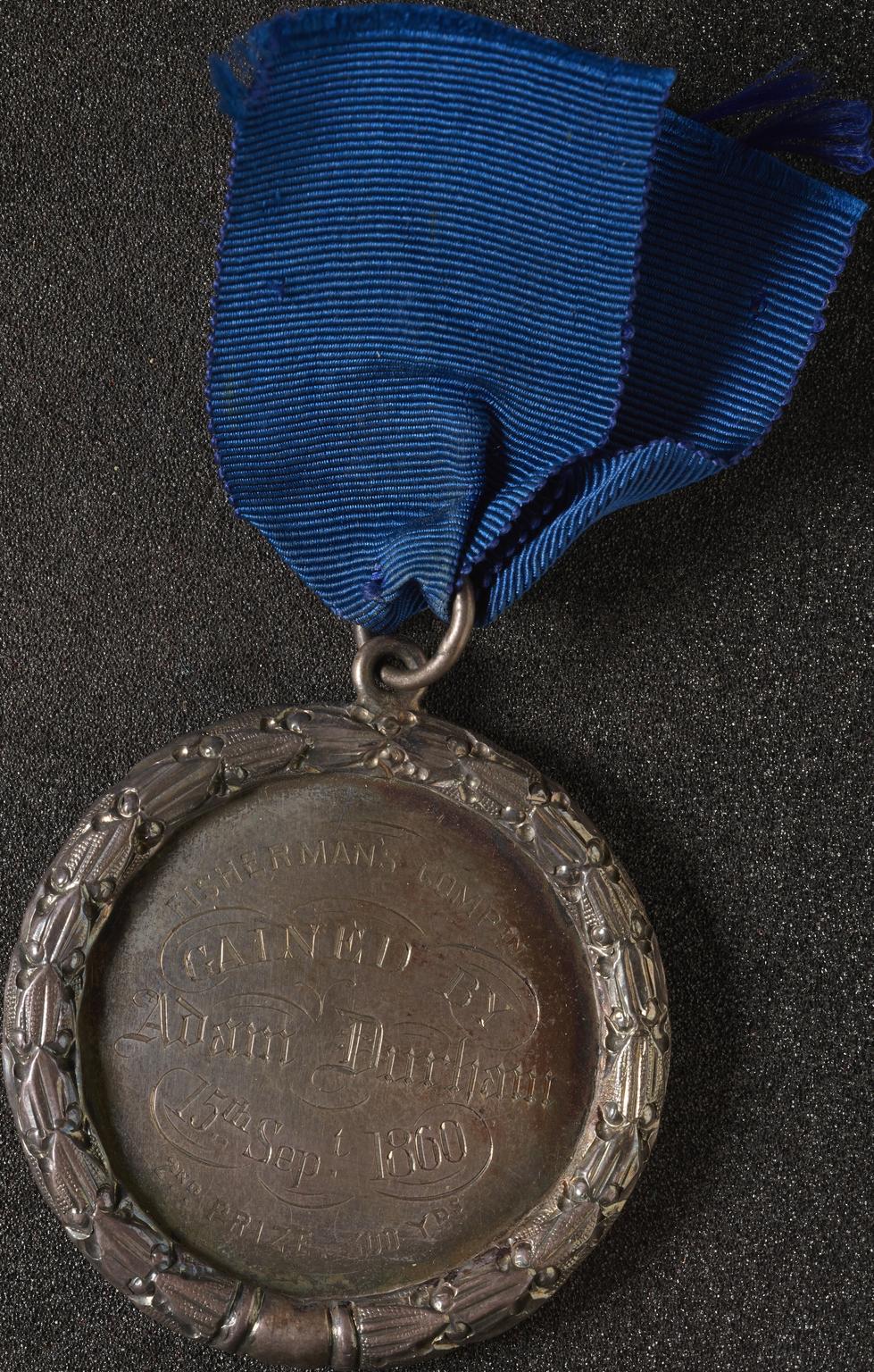 Silver medal awarded to Adam Durham | Science Museum Group Collection