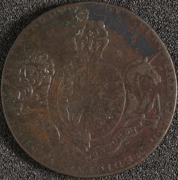 Bronze trade token for T. Ching's patented worm lozenges | Science ...