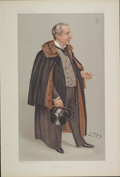 Chromolithograph, portrait of Sir Francis Laking | Science Museum Group ...