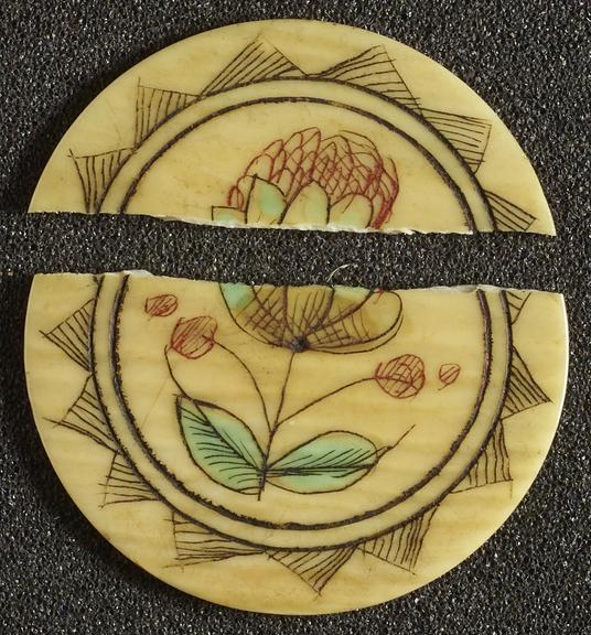 Disc of ivory | Science Museum Group Collection