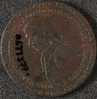 Copper trade token | Science Museum Group Collection