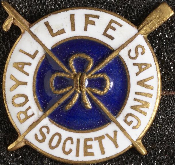 Membership badge of the Royal Life Saving Society | Science Museum ...