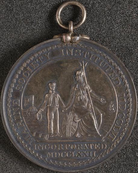 Medal, silver, awarded to Alfred Fife as reward of merit | Science ...