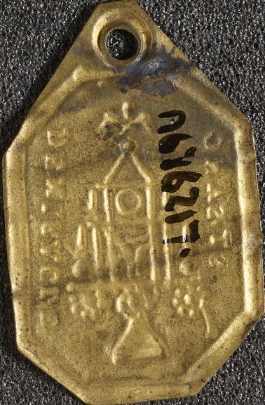 Gilt brass religious amulet, Europe, 1701-1850 | Science Museum Group ...