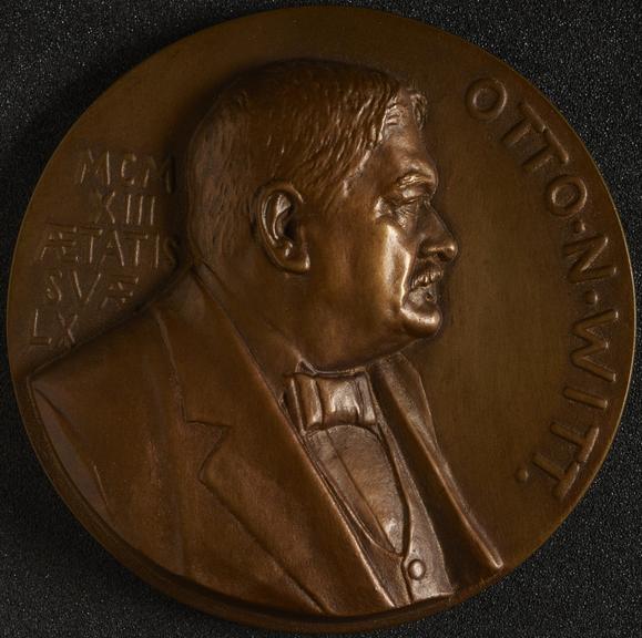 Medal commemorating Otto Witt | Science Museum Group Collection