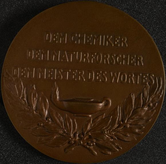 Medal commemorating Otto Witt | Science Museum Group Collection