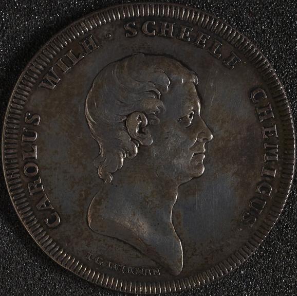 Medal commemorating Carl Wilhelm Scheele | Science Museum Group Collection