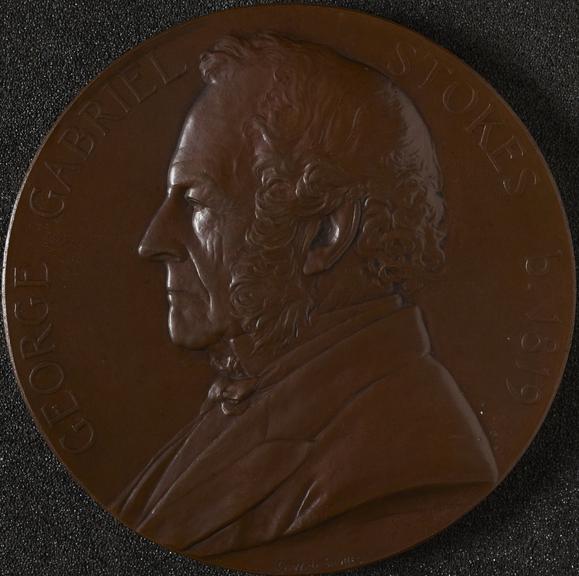 Bronze medal commemorating George Gabriel Stokes | Science Museum Group ...
