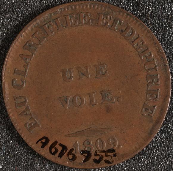 Bronze token | Science Museum Group Collection