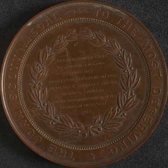 The John Scott Medal | Science Museum Group Collection