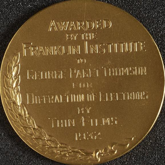 Howard N Potts Medal of the Franklin Institute | Science Museum Group ...