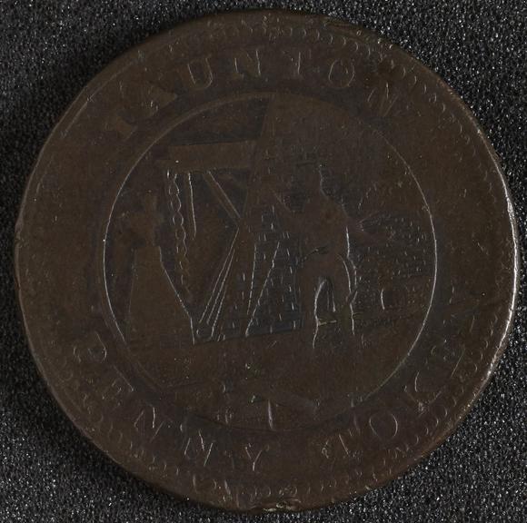 Taunton penny token | Science Museum Group Collection