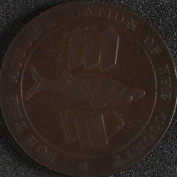 Cornish penny token, 1811. | Science Museum Group Collection