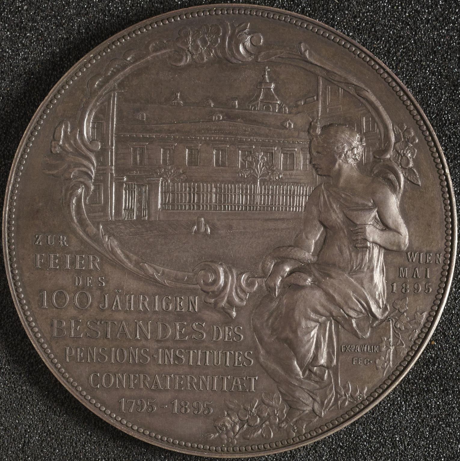 Medal commemorating 100 years duration of boarding homes and 150 years ...