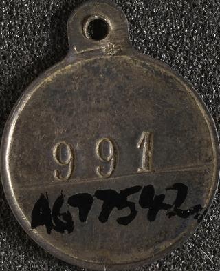 Silver trade token | Science Museum Group Collection