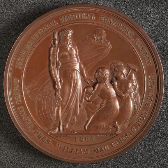 International Medical Congress Medal, London, 1881 | Science Museum ...