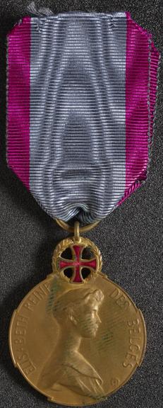Medal, bronze, Belgian Red Cross | Science Museum Group Collection