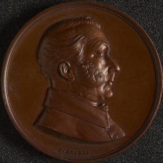 Medal presented to Heinrich Locher | Science Museum Group Collection