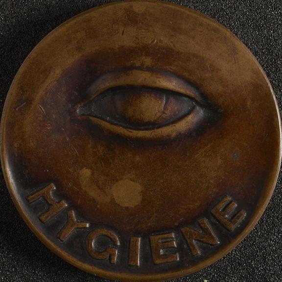 Medal, bronze, to commemorate the International Exhibition of Hygiene ...