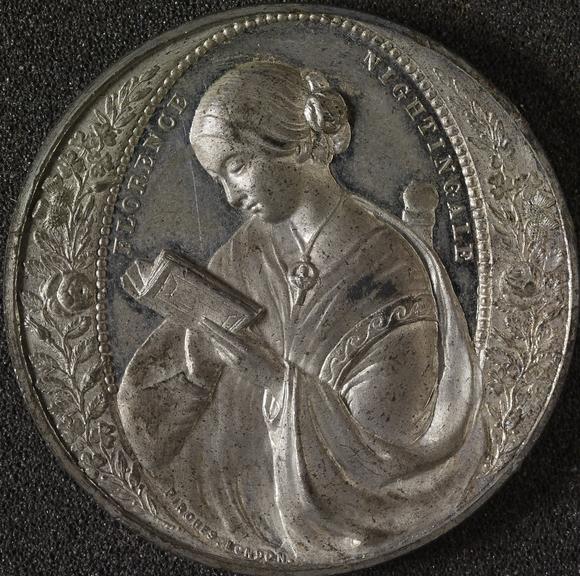 Medal commemorating Florence Nightingale | Science Museum Group Collection