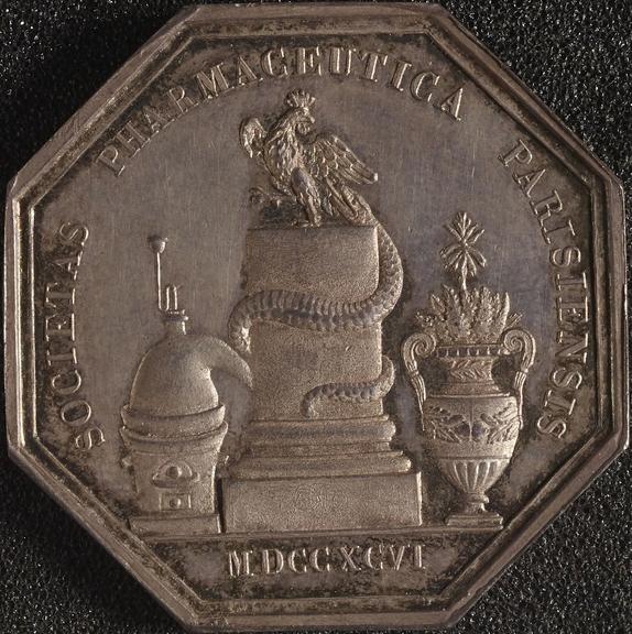 Octagonal medal | Science Museum Group Collection