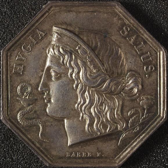 Octagonal medal | Science Museum Group Collection