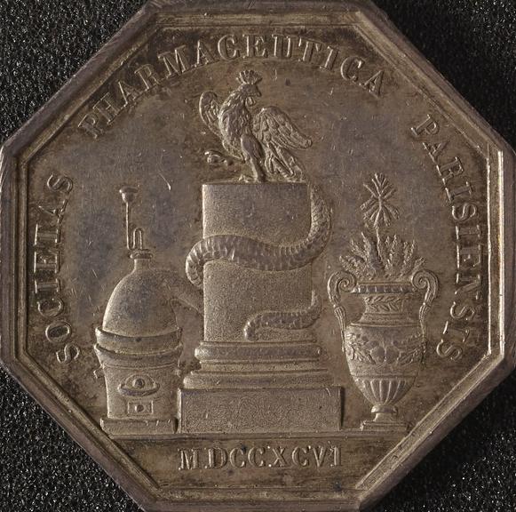 Octagonal medal | Science Museum Group Collection