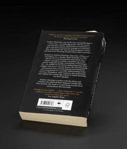 Book: biography of Stephen Hawking by Kitty Ferguson | Science Museum ...