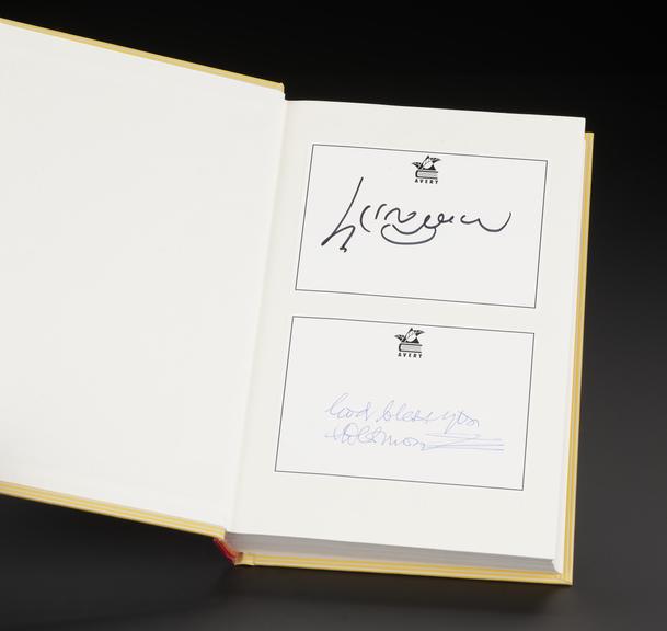 Book by the Dalai Lama and Desmond Tutu, gifted to Stephen Hawking ...