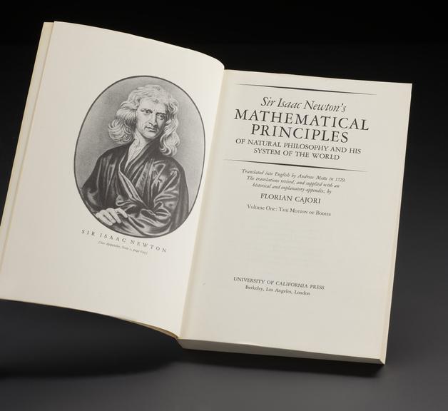 Book: Isaac Newton's Principia Mathematica (Vol I) in its first English ...