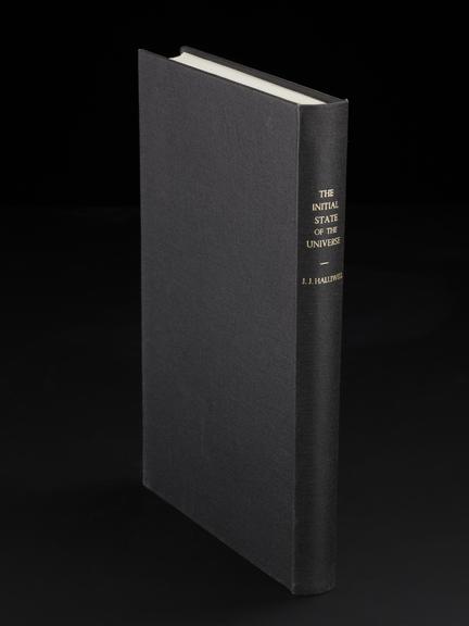 PhD thesis by Hawking's student Jonathan Halliwell, titled: The initial ...