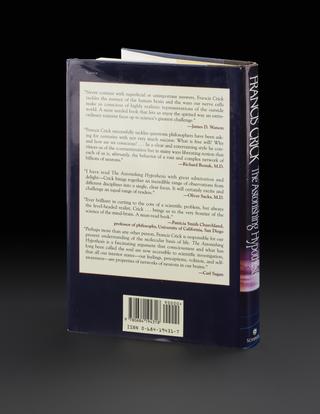 Book about consciousness and the soul by Francis Crick, co-discoverer ...