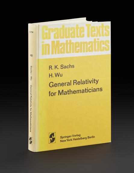 Book: first textbook on general relativity for mathematicians ...