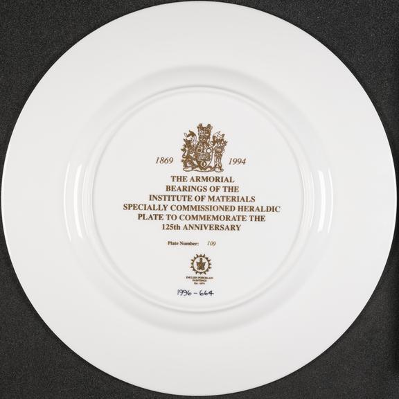 Commemorative plate | Science Museum Group Collection