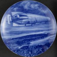 Zeppelin LZ4 flying Konstanz 1908 | Science Museum Group Collection