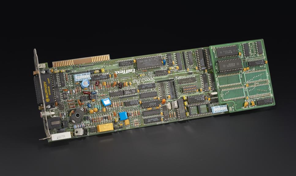 Stephen Hawking's speech synthesizer board | Science Museum Group ...