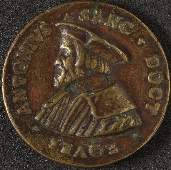 Brass(?) medal, commemorates Antonius, medal is co | Science Museum ...