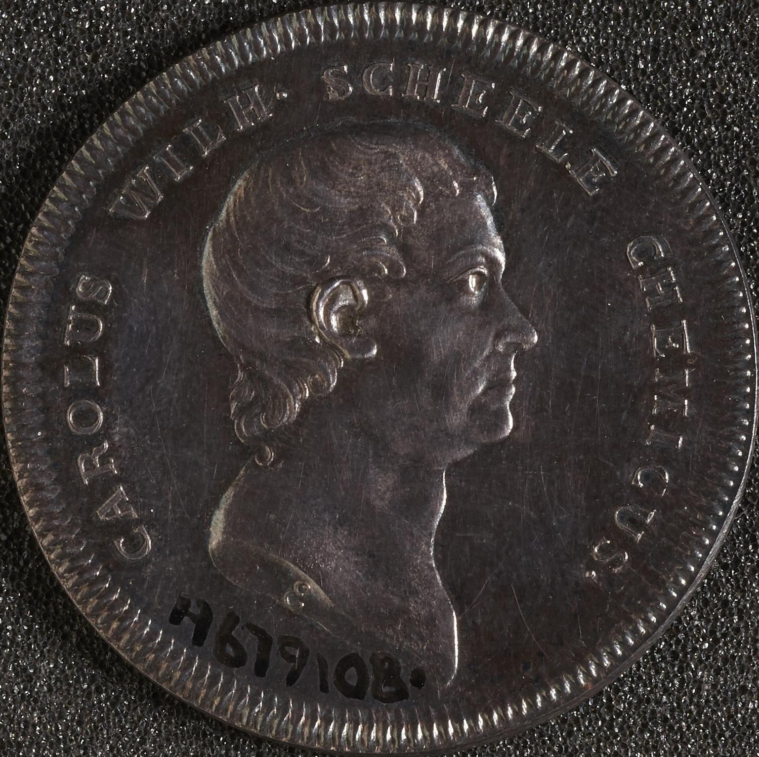 Medal commemorating Carl Wilhelm Scheele | Science Museum Group Collection